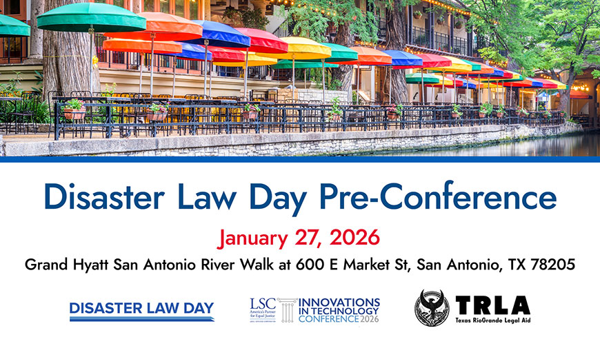 2026 Disaster Law Day Pre-Conference